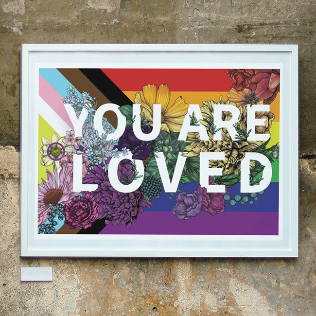 You Are Loved Poster – Trans Tool Shed