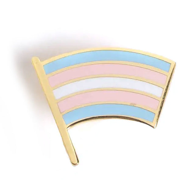 Trans Pride Flag Enamel Pin – Trans Tool Shed